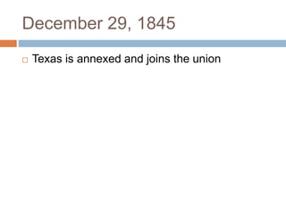 Texan Independence | PPT