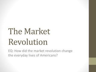 Market Revolution | PPTX