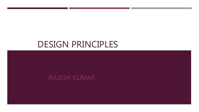 Design Principles | PPT