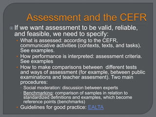 7.1 assessment and the cefr (1) | PPT