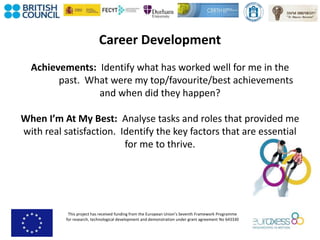 Planning your research career: Goals | PPTX