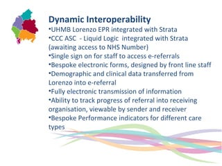 ECO10 - Electronic patient flow: eliminating inefficiency and ...