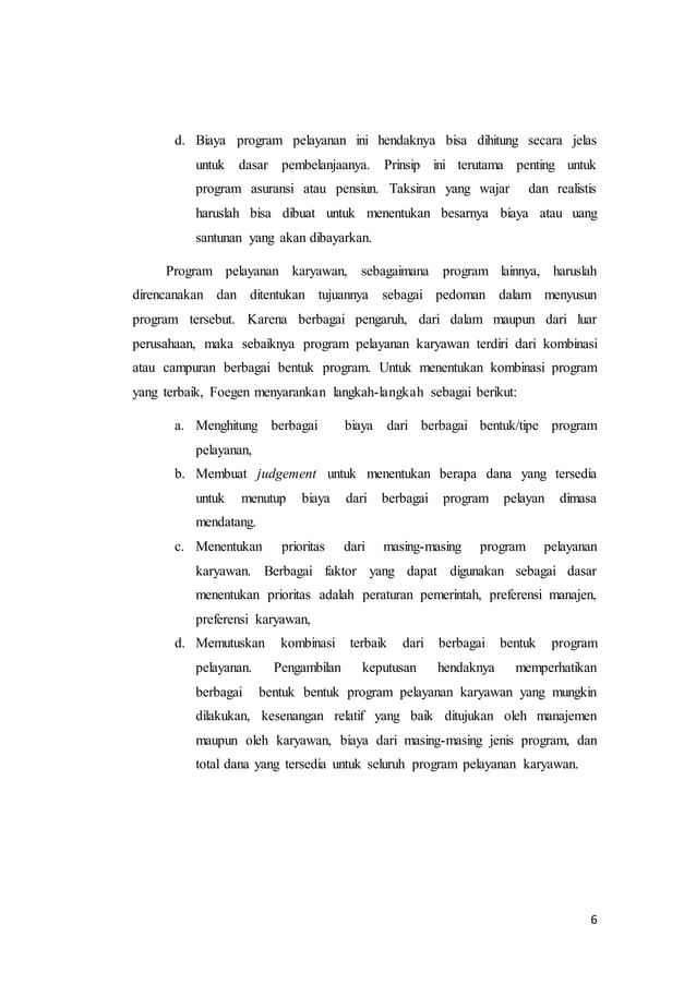 7.program pelayanan karyawan | DOCX