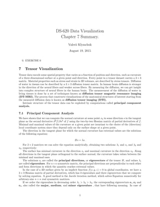 07 Tensor Visualization | PDF
