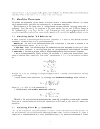 07 Tensor Visualization | PDF