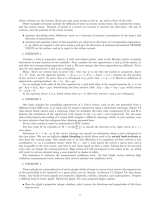 07 Tensor Visualization | PDF