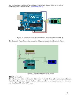 DESIGN AND IMPLEMENTATION OF A WIRELESS MESSAGE DISPLAY SYSTEM | PDF