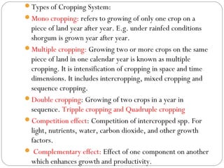 cropping system | PPT