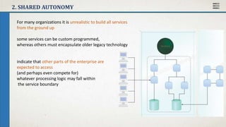 SOA Princples : 7. service autonomy | PPTX