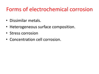 Corrosion of dental materials | PPTX