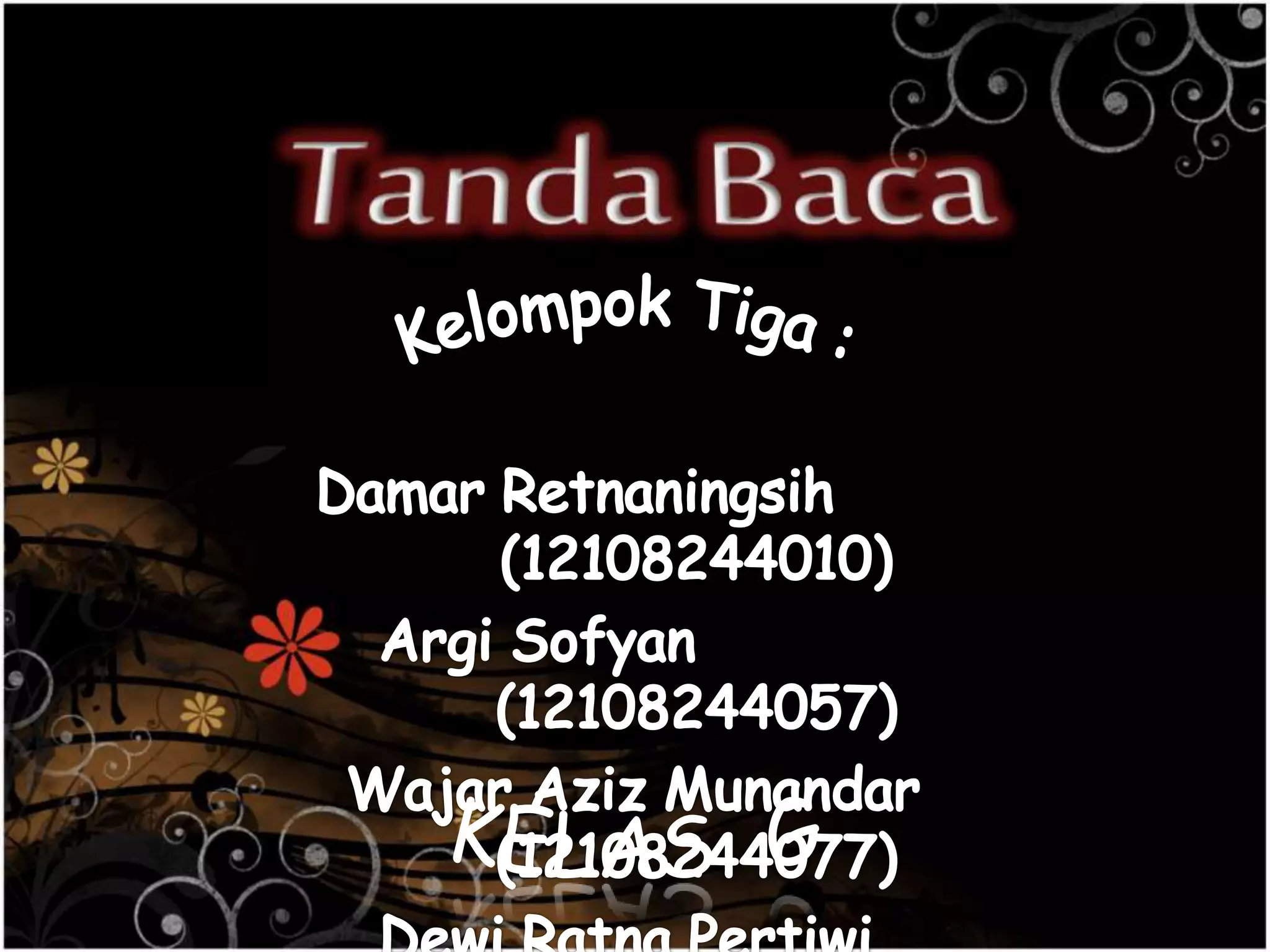 7. tanda baca | PPTX