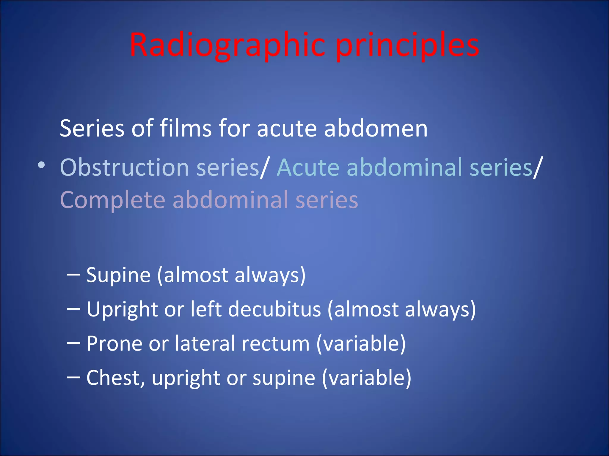 Abdomen xray signs | PPT