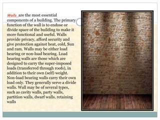 7. building components | PPTX