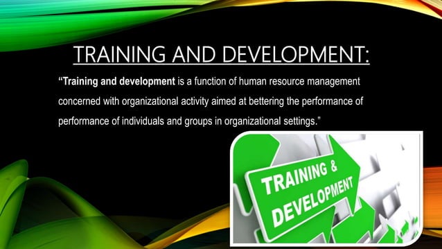 7.traininganddevelopment 160221055909 | PPT