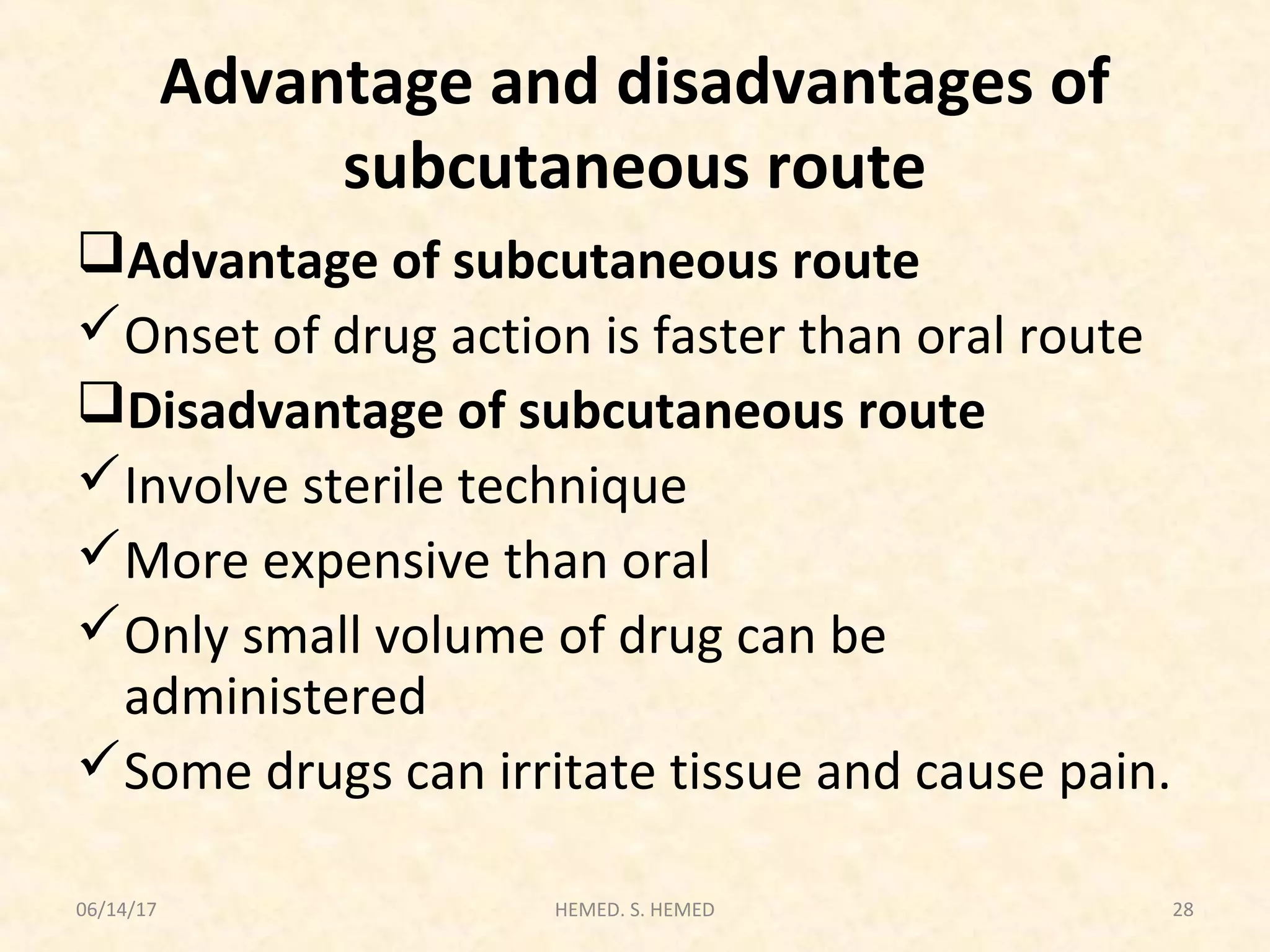 7. Routes Of Drug Administration | PPT