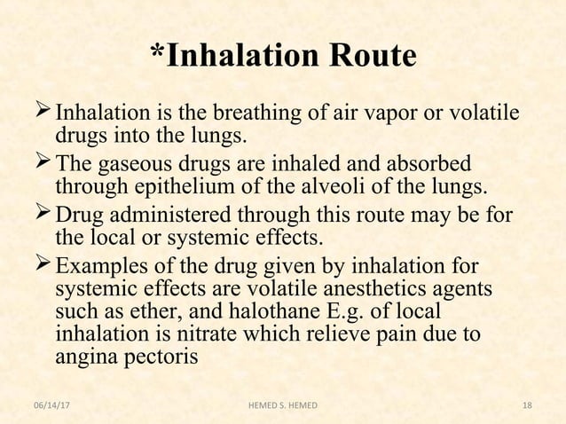 7. Routes Of Drug Administration | PPT | Digestive Disorders | Diseases ...