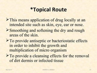 7. Routes Of Drug Administration | PPT