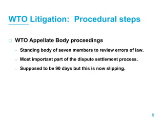 WTO Litigation | PDF