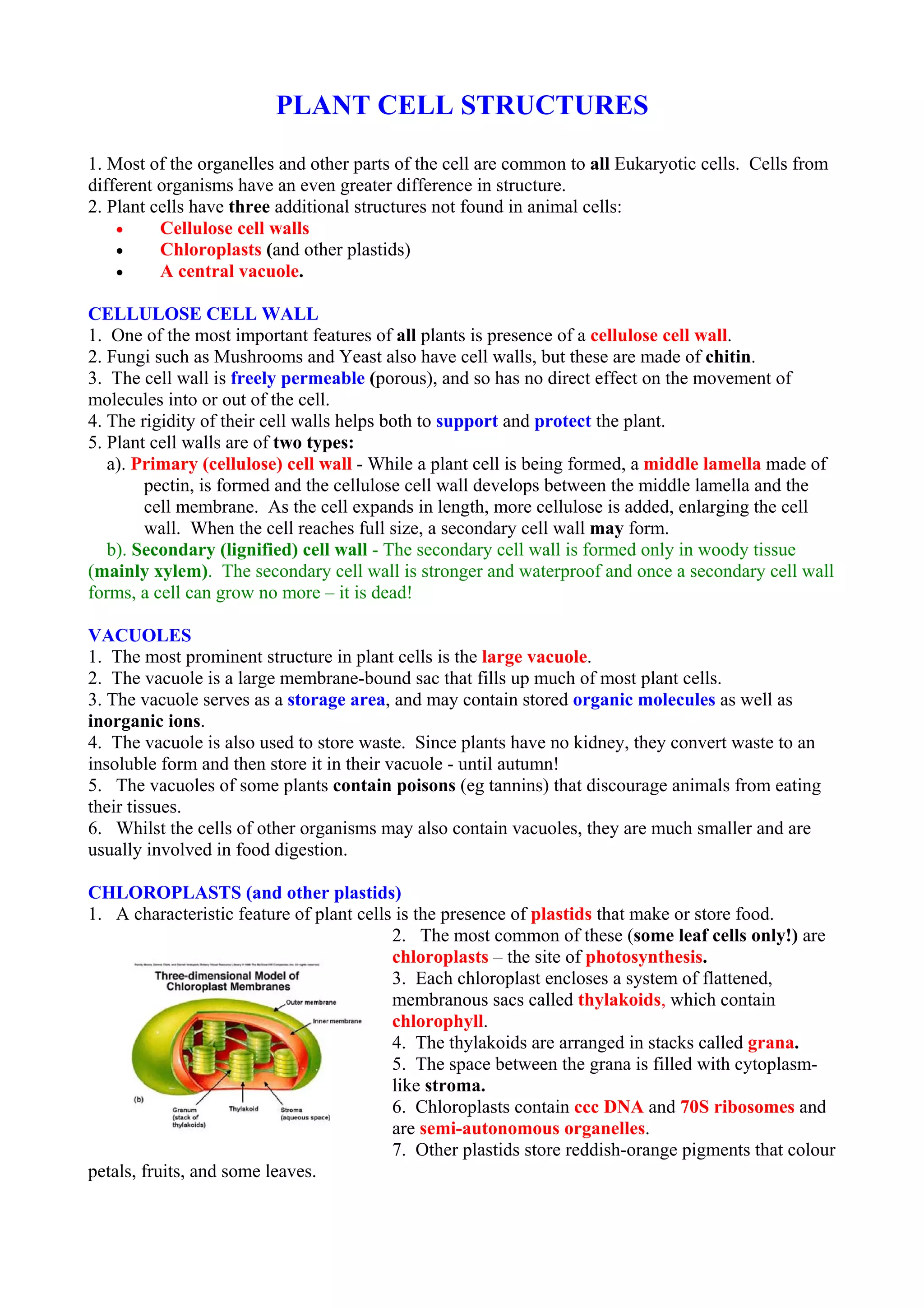 7. cell structure and function | PDF