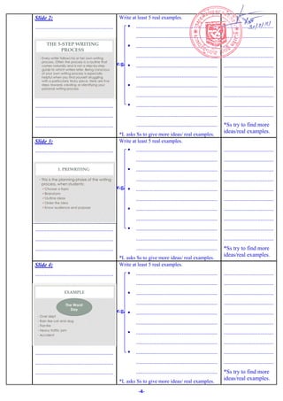 7.the 5 step writing process | PDF