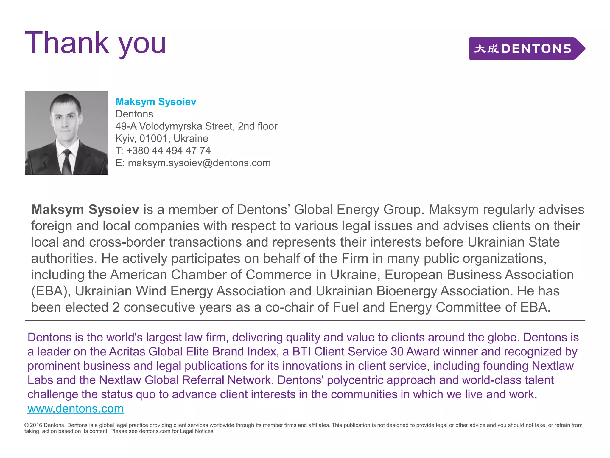 Ukrainian wind energy. Current status and expectations | PDF