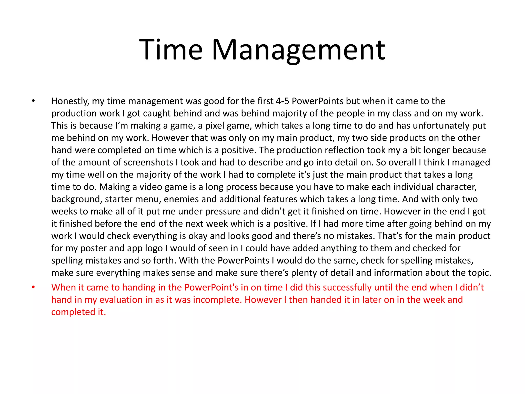 fmp evaluation | PPT