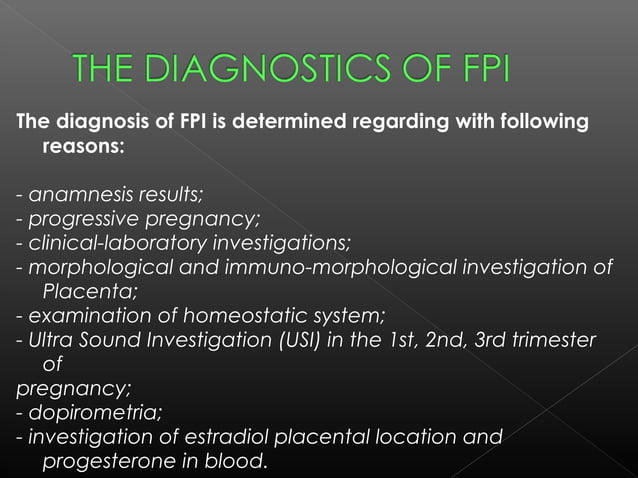 Feto placental insufficiency (Dysfunction of Placenta) | PPT
