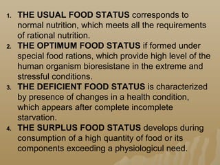 Food Status and its Kind. Food poisoning and their prophylaxis | PPT