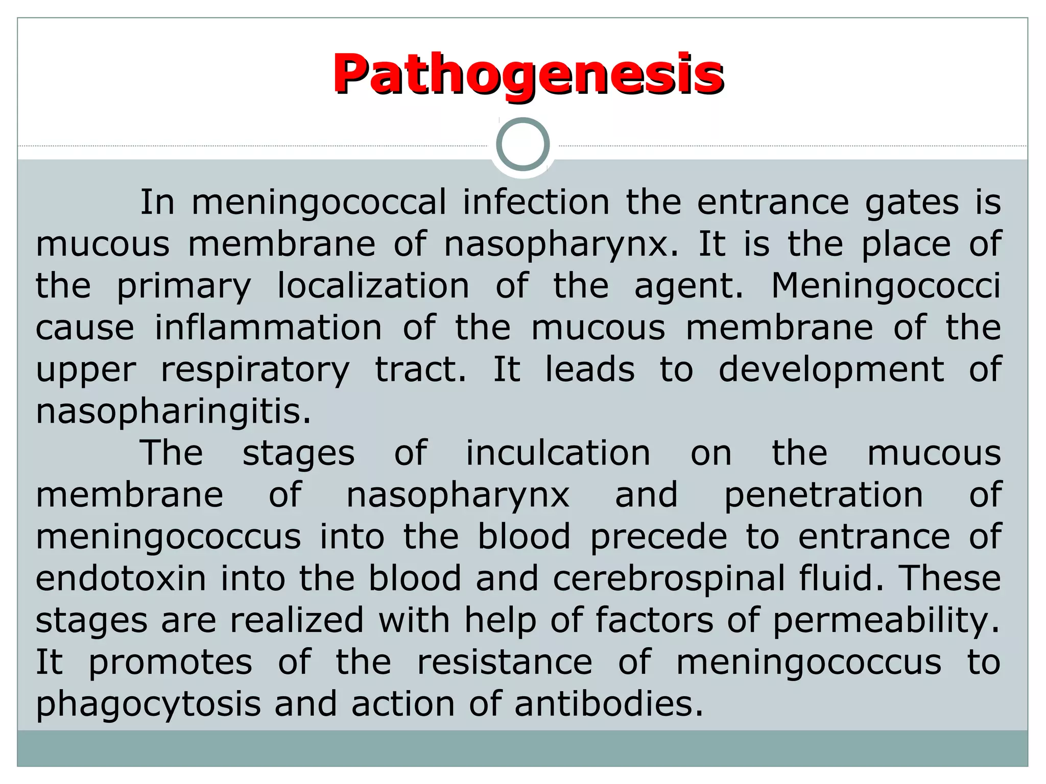 Meningococcal infection | PPT