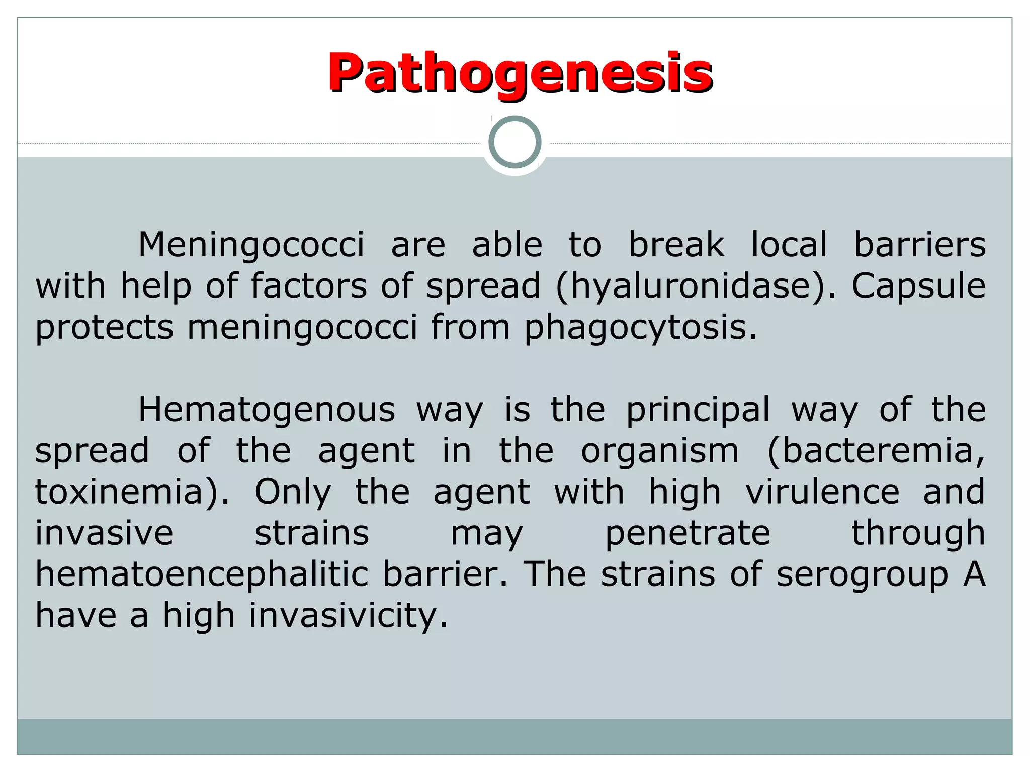 Meningococcal infection | PPT