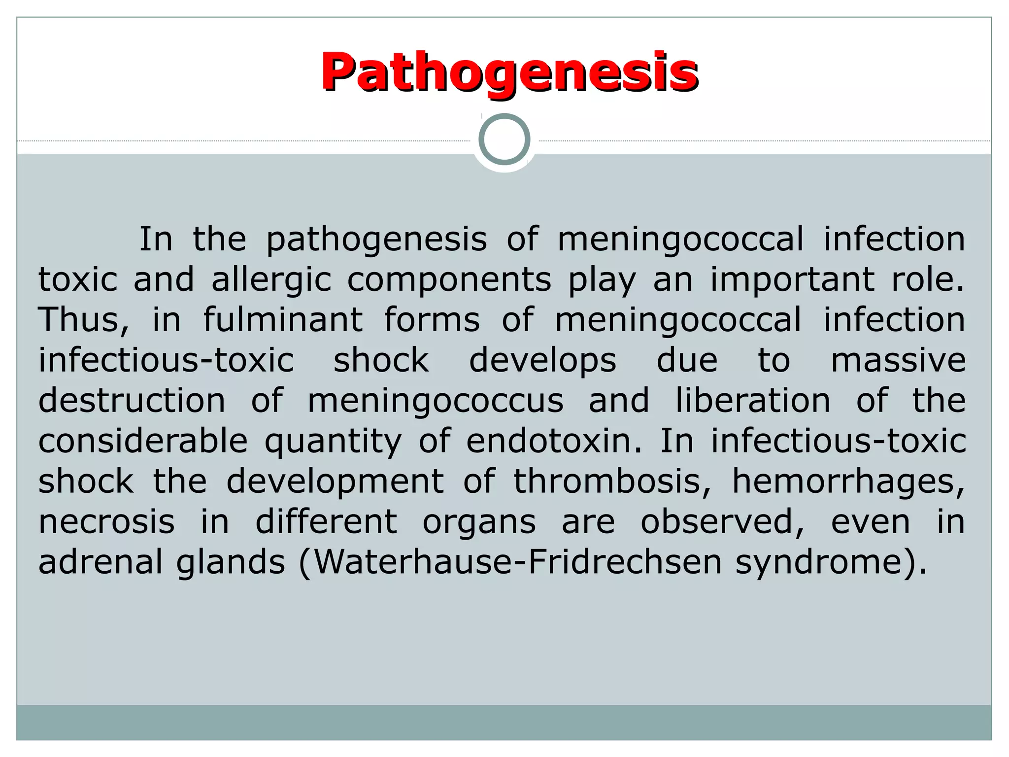 Meningococcal infection | PPT
