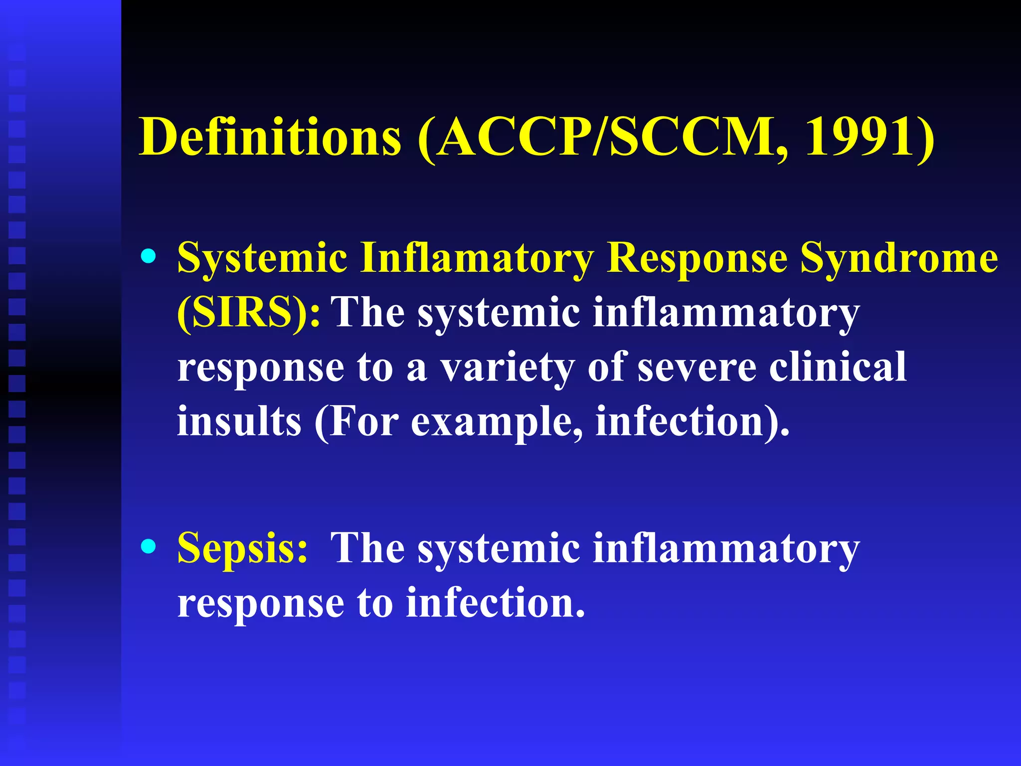 Path physiology of sepsis. SIRS & MOF | PPT