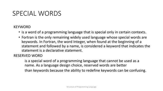 7. name binding and scopes | PPTX | Programming Languages | Computing