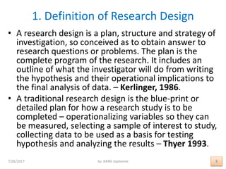 Research Design | PPTX