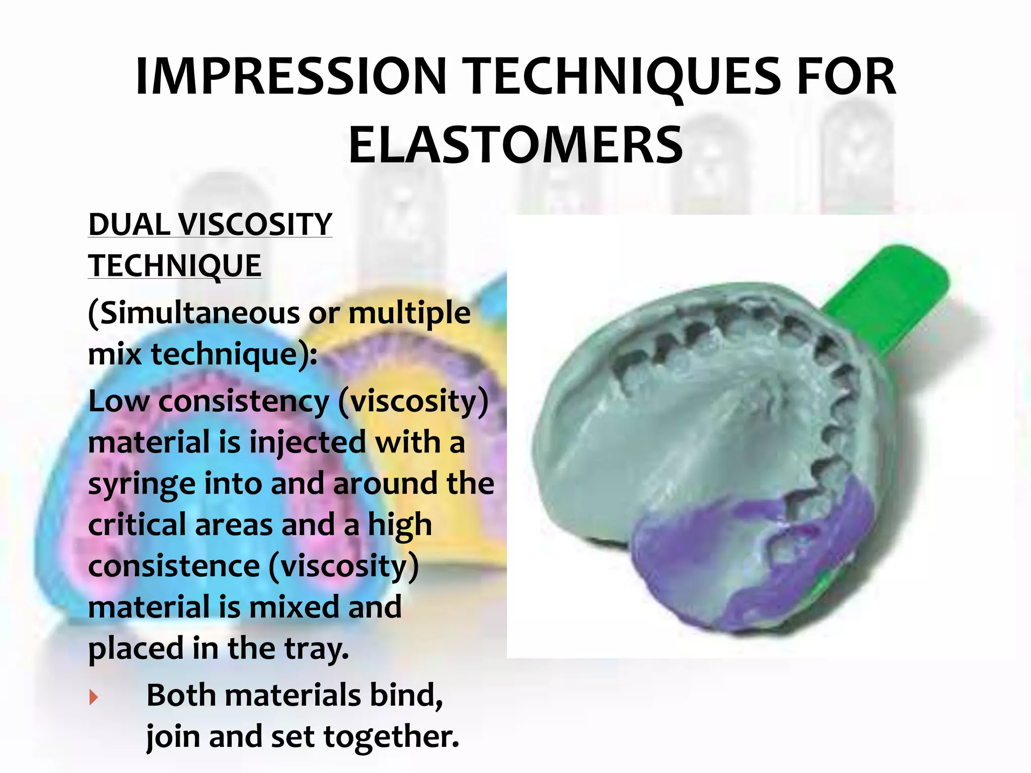 Elastomeric Impression Materials by Dr Rashid Hassan | PPTX