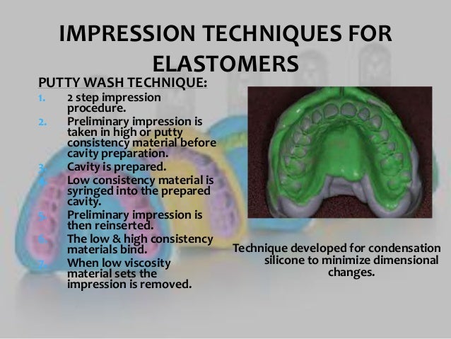 Elastomeric Impression Materials by Dr Rashid Hassan
