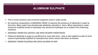coagulation and flocculation | PPTX