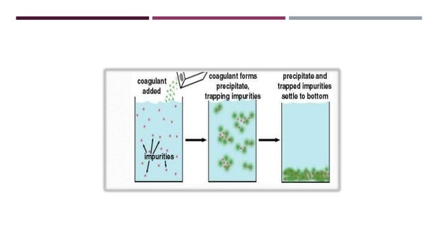 coagulation and flocculation