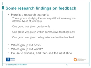 7. assessment session slides | PPT