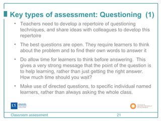 7. assessment session slides | PPT