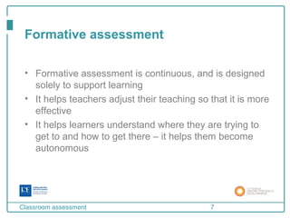 7. assessment session slides | PPT