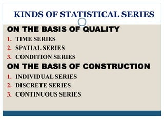 Classification of Data | PPT