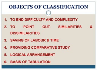 Classification of Data | PPT