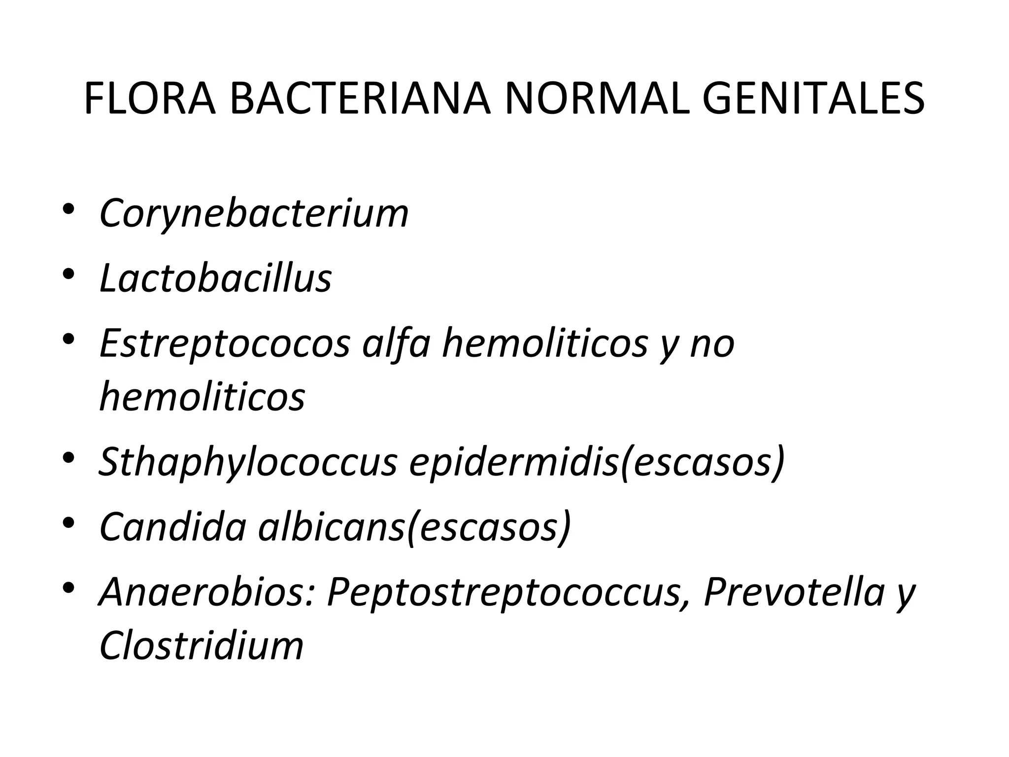 Flora microbiana | PPT