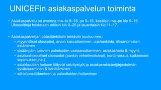 Lahjoittajan kiperät kysymykset mitä UNICEFin asiakaspalvelu tekee ...