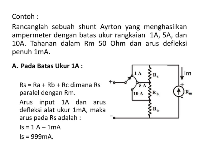 7. instrumen volt meter dan ammeter | PPTX