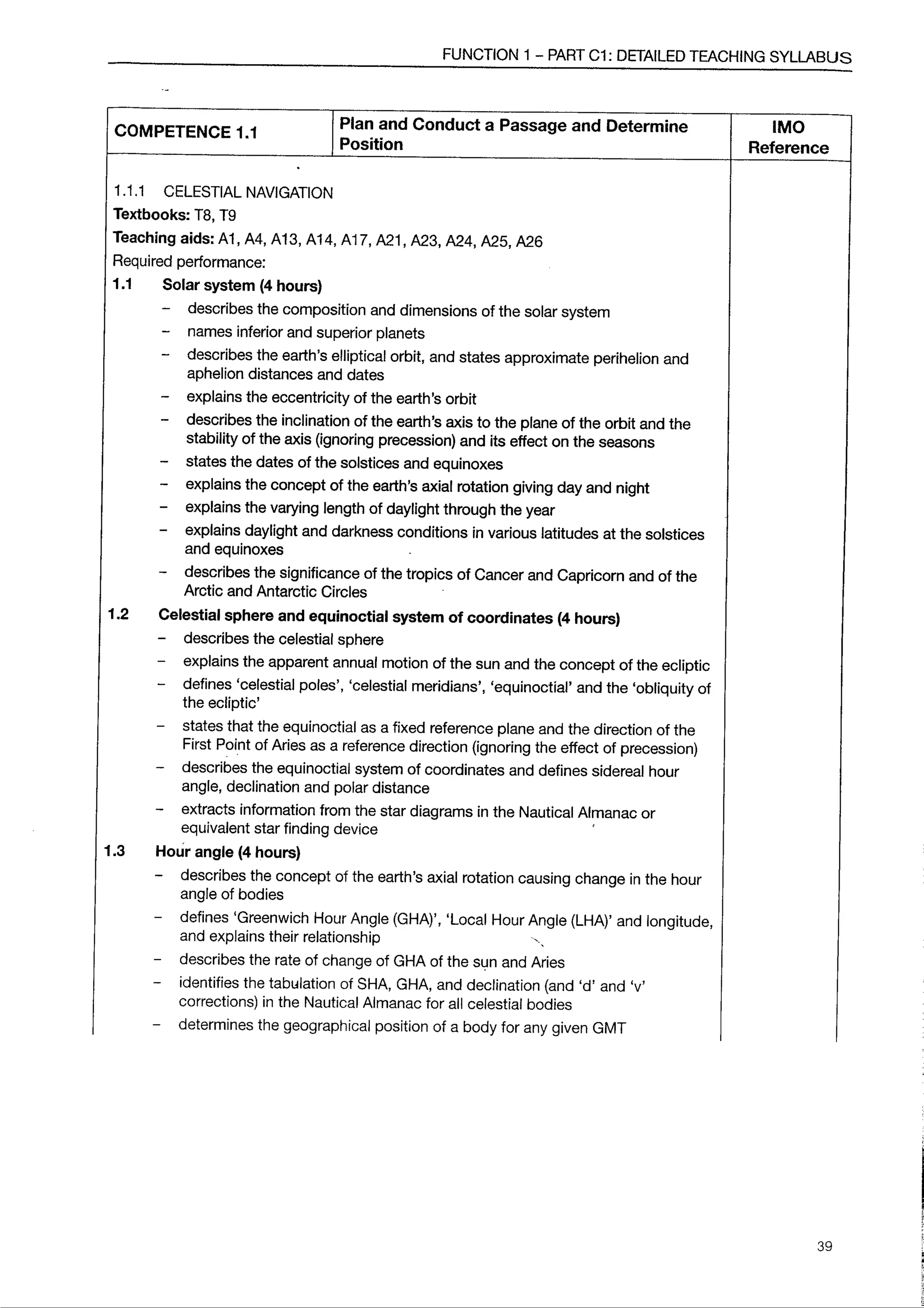 IMO Model Course 7.03 Edition 2014 | PDF