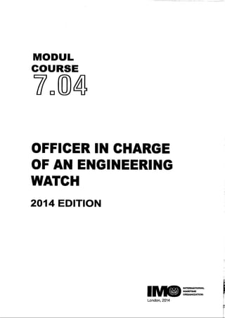 IMO Model Course 7.04 Edition 2014 | PDF