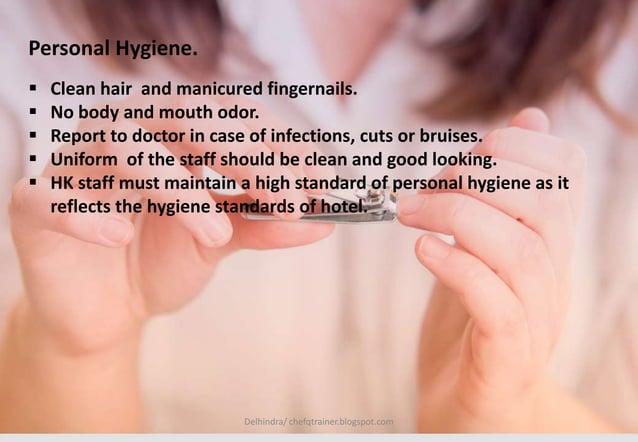 Basic Etiquette Housekeeping: www.chefqtrainer.blogspot.com