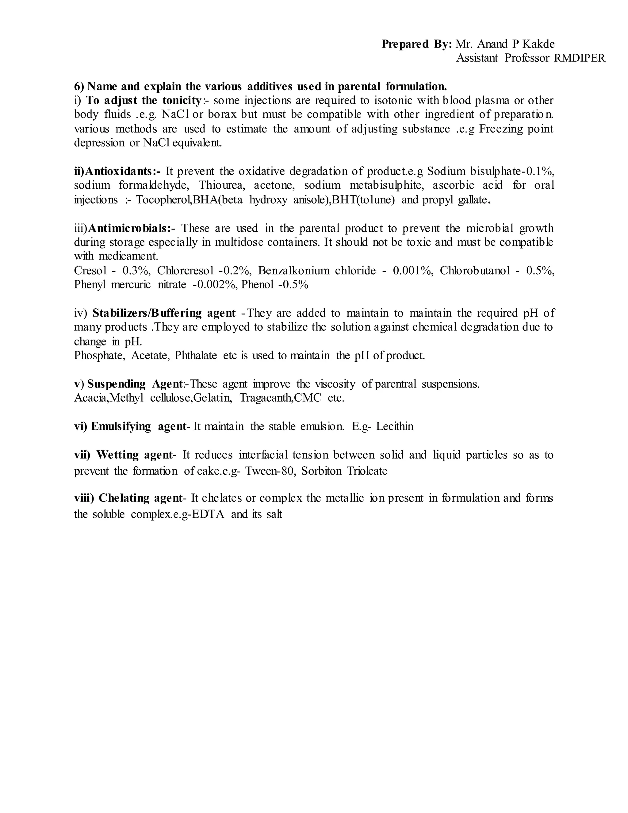 sterilization and sterile manufacturing | DOCX